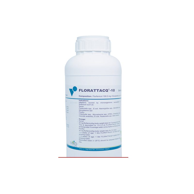 Florattacq (Florfenicol Antibiotics) 100ml | 1L - Afrimash.com - Nigeria